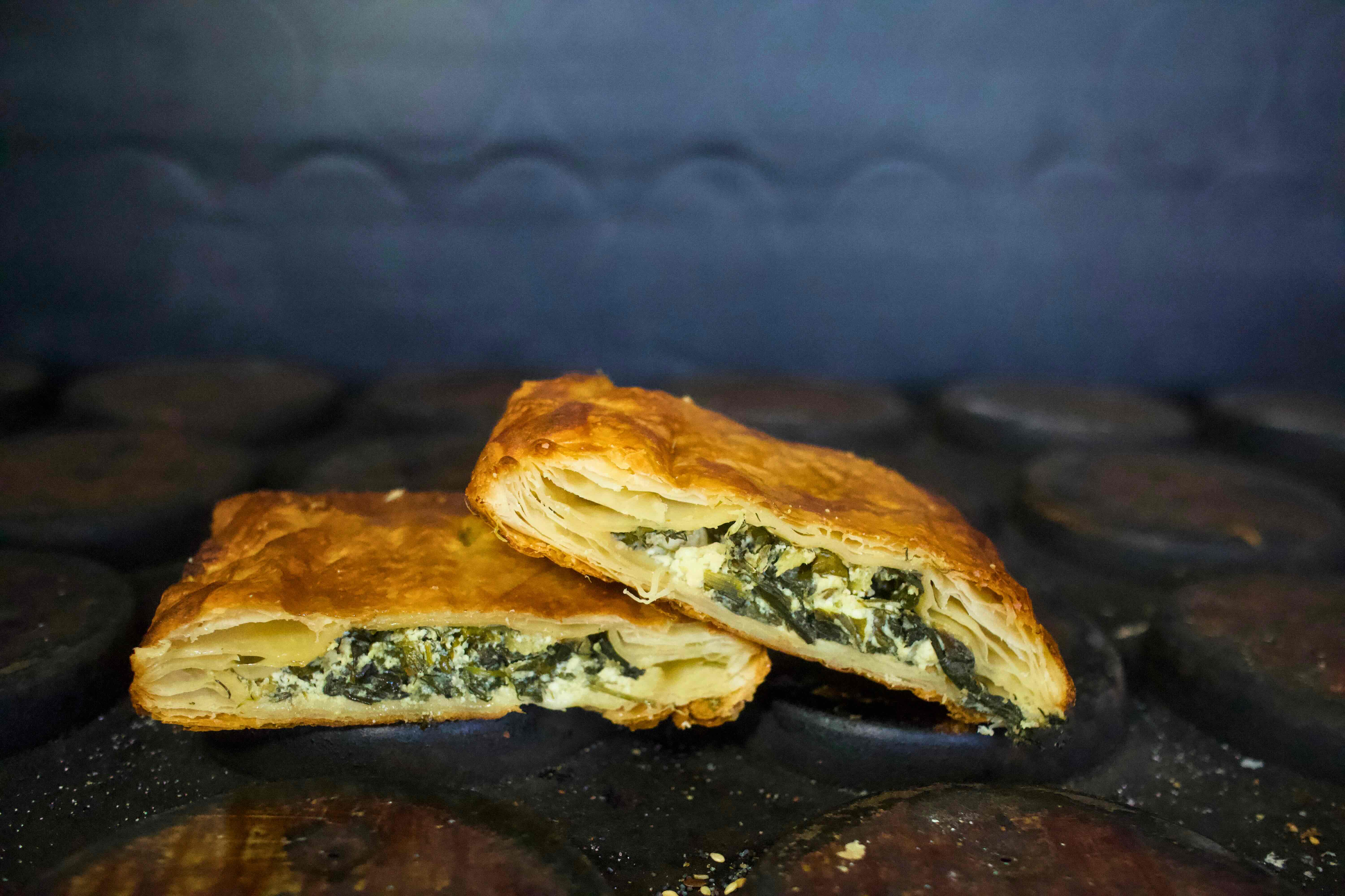 Spinach, three cheese and herb gallete – Bread Social
